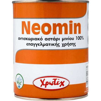 Χρωτέχ Neomin Αντισκωριακό Αστάρι Μίνιο 0.375lt | BestPrice.gr