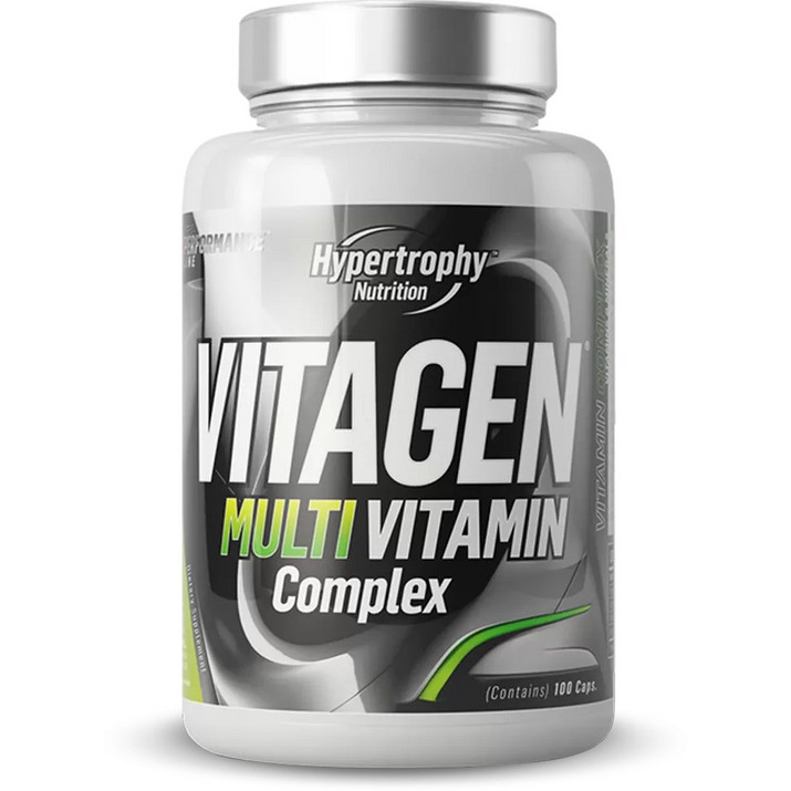 Hypertrophy Nutrition Vitagen Multivitamin Complex 100 Κάψουλες ...