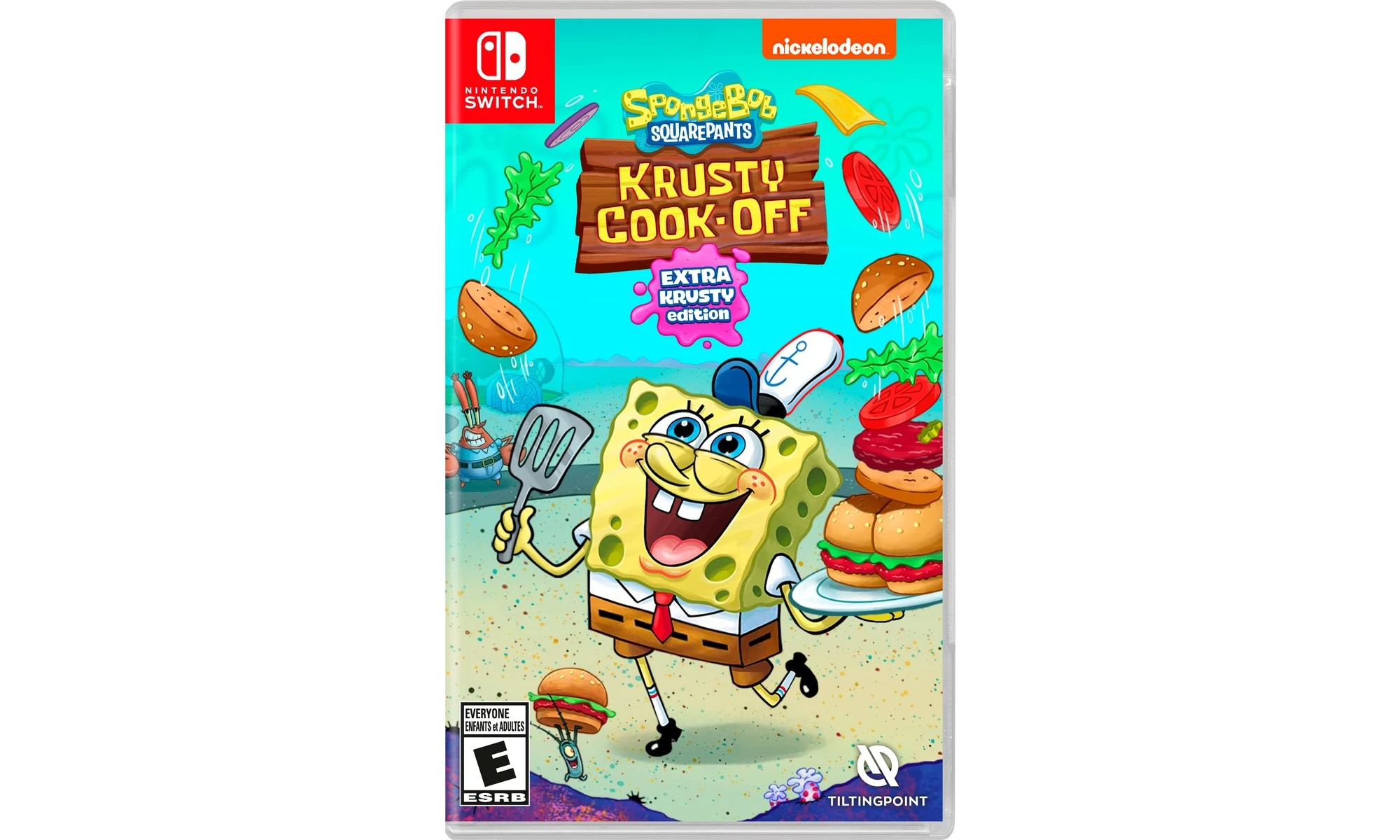 Spongebob SquarePants Krusty Cook Off Extra Krusty Edition Nintendo ...