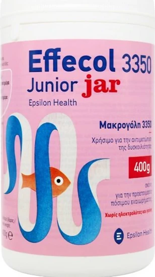 Epsilon Health Effecol 3350 Junior Jar Πεπτικό Βοήθημα για Παιδιά 400gr ...