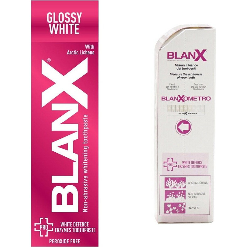 Blanx Glossy Pink White Οδοντόκρεμα για Λεύκανση κατά της Πλάκας 75ml ...