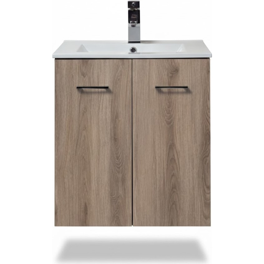 Mabo Σετ Έπιπλο Mπάνιου με Νιπτήρα Thebes 60 MDF 017 | BestPrice.gr