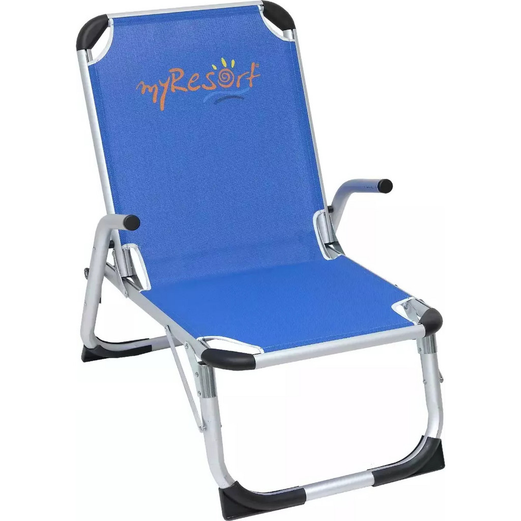 myResort Καρεκλάκι Παραλίας Αλουμινίου Μπλε 141-5985 | BestPrice.gr