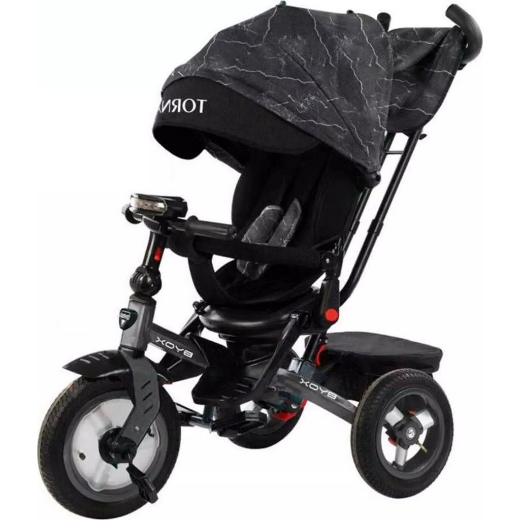 Byox Tornado Τρίκυκλο Ποδήλατο με Σκίαστρο Χειρολαβή & Air Wheels για 3 ...