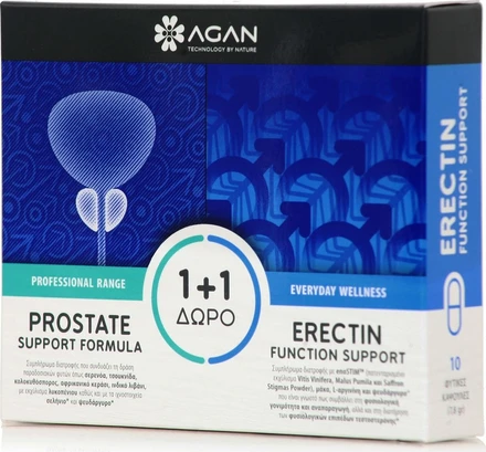 Samcos Agan Prostate Support Formula 30 Κάψουλες + Erectin Function ...