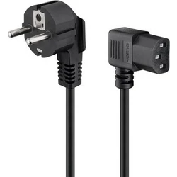 Powertech CAB-P002 Καλώδιο Τροφοδοσίας Schuko to IEC C13 1.5m ...
