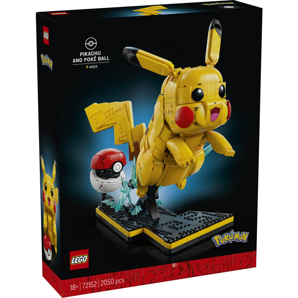 Lego Pokemon Pikachu & Poke Ball για 18+ Ετών 72152 | BestPrice.gr