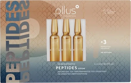 Pllus Cosmetics Concentrates Peptides Ενυδατικό Serum Προσώπου για ...