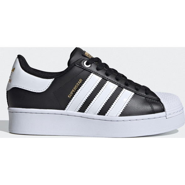 Adidas Superstar Bold Γυναικεία Sneakers Μαύρα FV3335 | BestPrice.gr