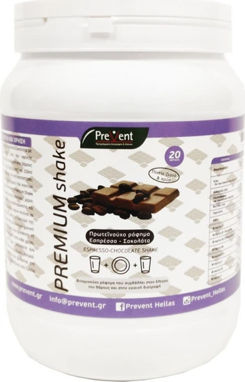 Prevent Premium Shake Εσπρέσσο & Σοκολάτα 430gr | BestPrice.gr
