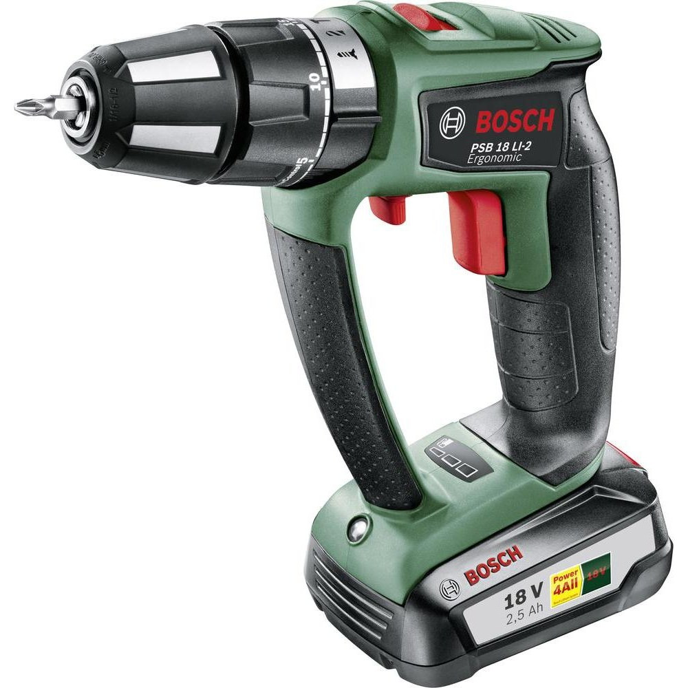 Bosch PSB 18 Li-2 Ergonomic 06039B0301 Κρουστικό Δραπανοκατσάβιδο ...