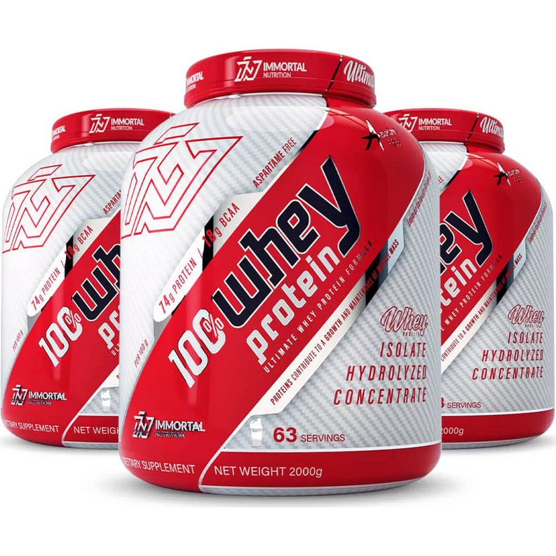 Immortal Nutrition Whey Protein Vanilla Blueberry 3x2kg | BestPrice.gr