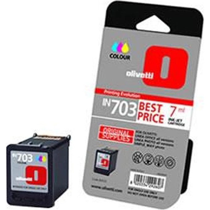 Olivetti IN703 Color Μελάνι Εκτυπωτή Inkjet B0632 | BestPrice.gr