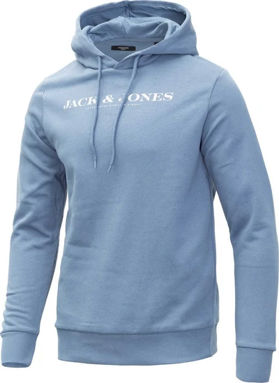 Jack & Jones Ανδρικό Φούτερ με Κουκούλα Μπλε 12247891 | BestPrice.gr