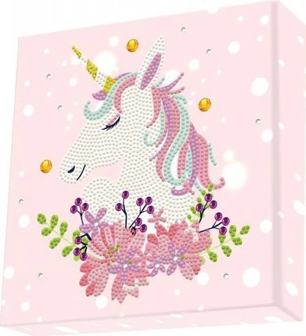 Diamond Dotz Dreamy Unicorn Καμβάς Diamond Painting Kit 22x22cm DBX.075 ...