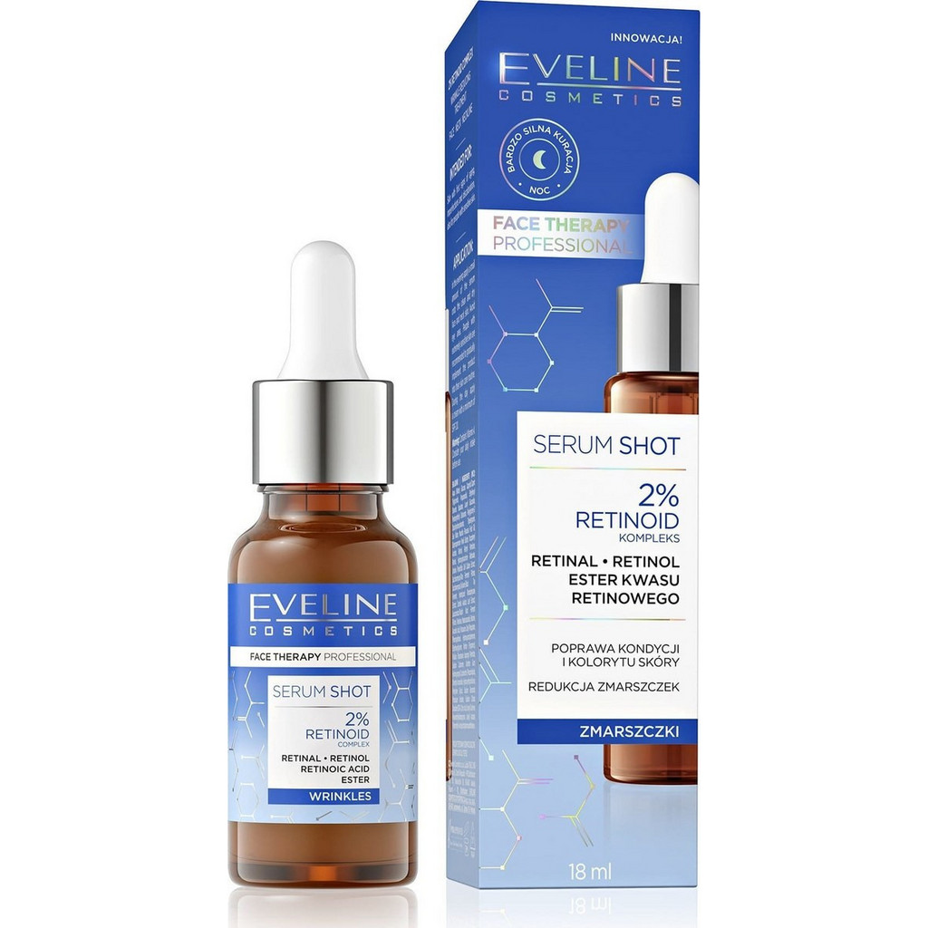 Eveline Retinoid 2% Ενυδατικό Serum Προσώπου με Ρετινόλη 18ml | BestPrice.gr
