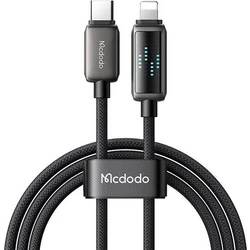 Mcdodo CA-3651 Braided USB-A to Lightning Cable 1.2m Light Blue ...