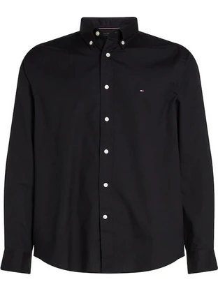 Tommy Hilfiger Ανδρικό Πουκάμισο Βαμβακερό Μακρυμάνικο Κανονική Γραμμή ...