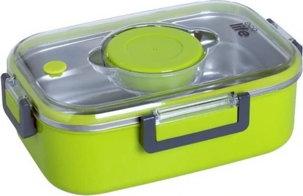 Ecolife Δοχείο Φαγητού Inox 850ml Lime | BestPrice.gr