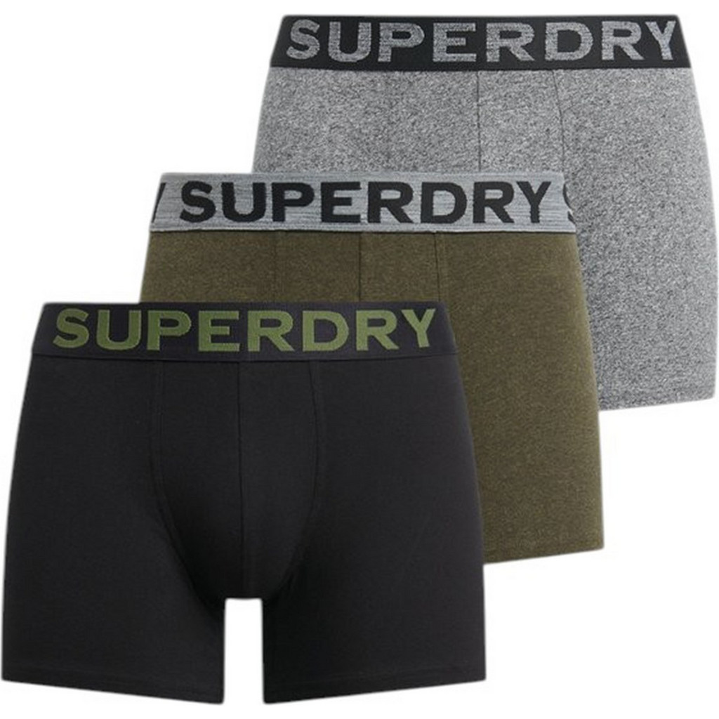 Superdry Ανδρικά Μποξεράκια Σετ 3Pack M3110452B-2HO | BestPrice.gr