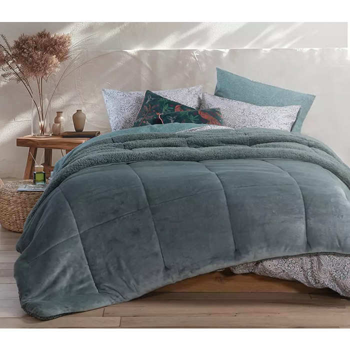 Nef-Nef Κουβερτοπάπλωμα Μονό Hollowfiber 160x220 Singular 97 Blue ...