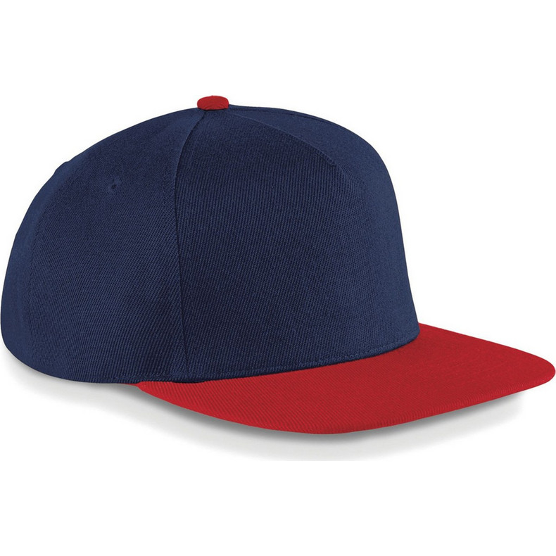 Beechfield Peak Ανδρικό Καπέλο Jockey Snapback Υφασμάτινο Navy Μπλε ...