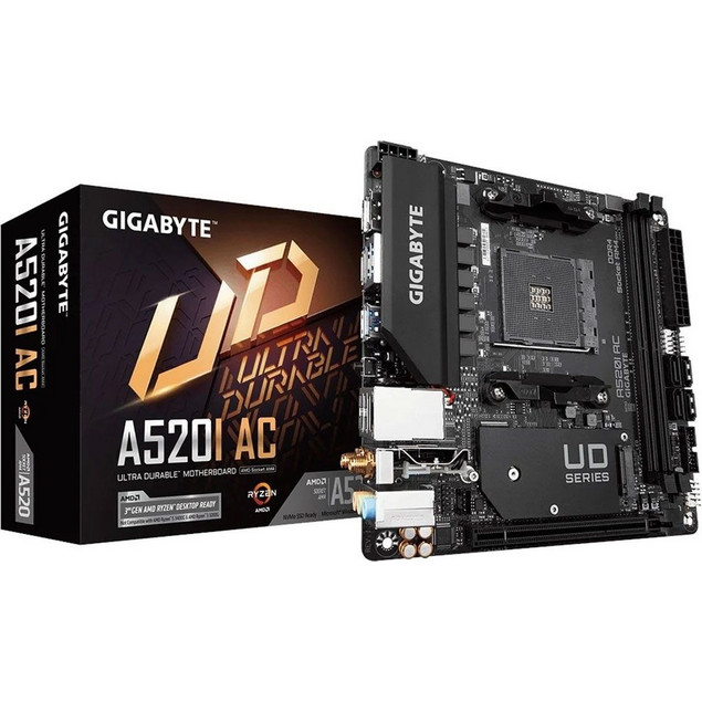 Gigabyte A520I AC Motherboard Mini ITX με AMD AM4 Socket | BestPrice.gr