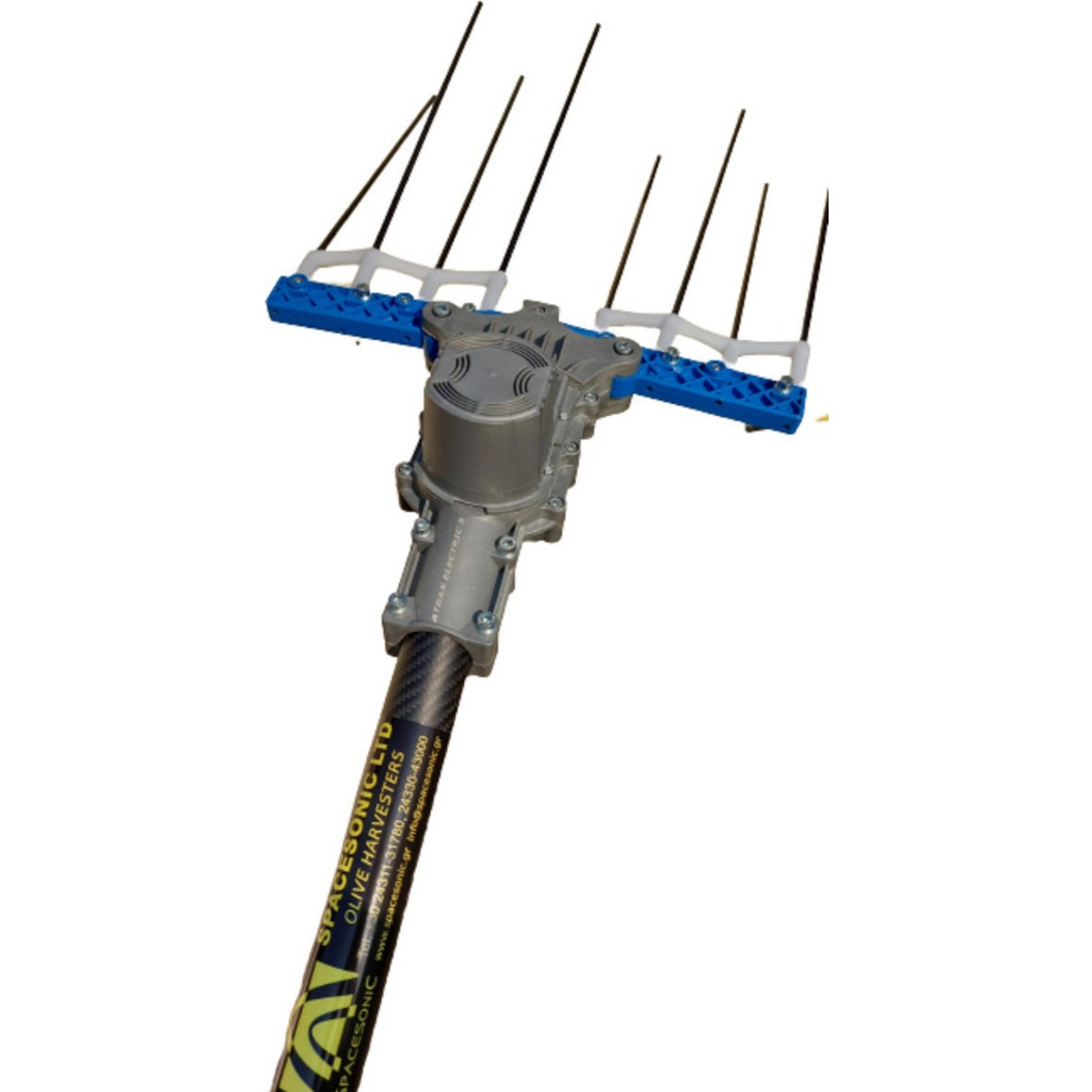 Spacesonic Atrax Electric 5 Ελαιοραβδιστικό Μπαταρίας Χτένα 750W 12V με ...