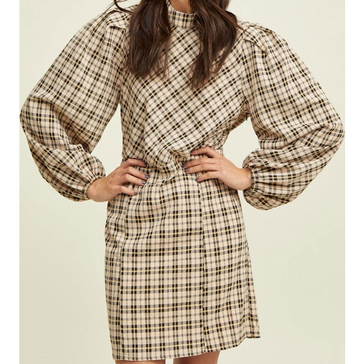 Rut & Circle Leila Mini Καθημερινό Φόρεμα Εκρού RUT-22-03-64 | BestPrice.gr