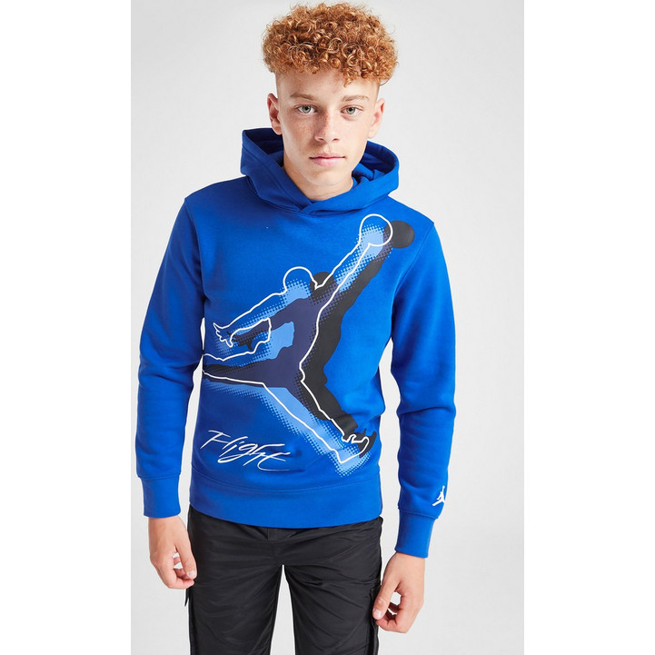Jordan Flight Outline Παιδικό Φούτερ με Κουκούλα Royal Blue 95D437-U5H ...