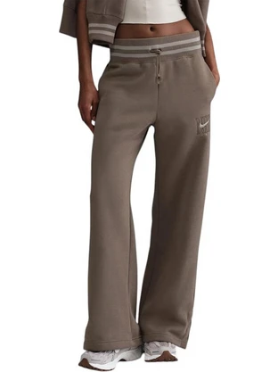 Nike Sportwear Phoenix Γυναικείο Παντελόνι Φόρμας Fleece Μαύρο IM9836 ...