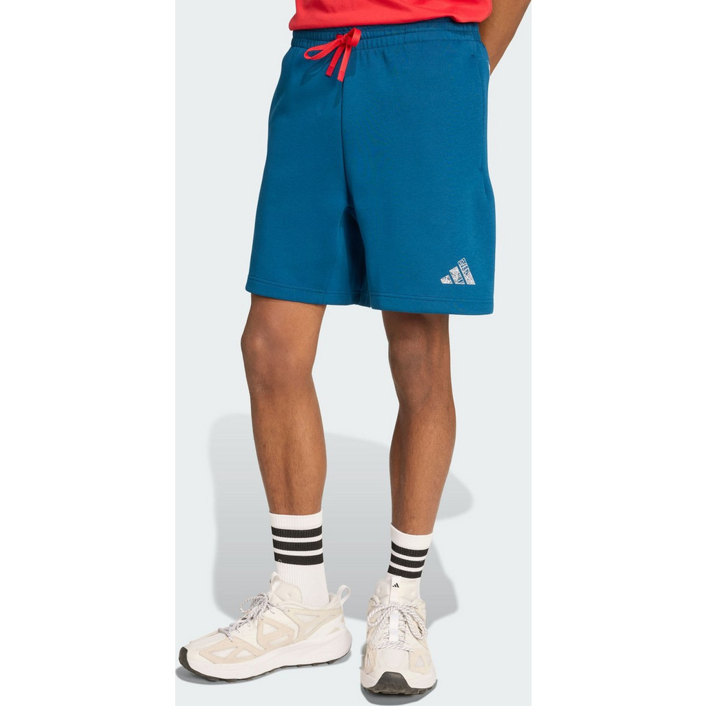 Adidas Marvel Spider-man Αθλητική Ανδρική Βερμούδα Royal Blue JL8046 | BestPrice.gr