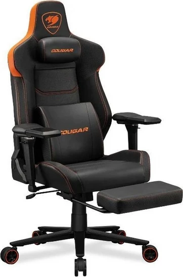 Cougar Evo M Καρέκλα Gaming Δερματίνης με Ρυθμιζόμενα Μπράτσα και ...