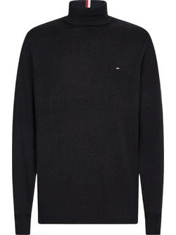 Tommy Hilfiger Ανδρικό Πουλόβερ Γαλάζιο DM0DM16785-CYO | BestPrice.gr
