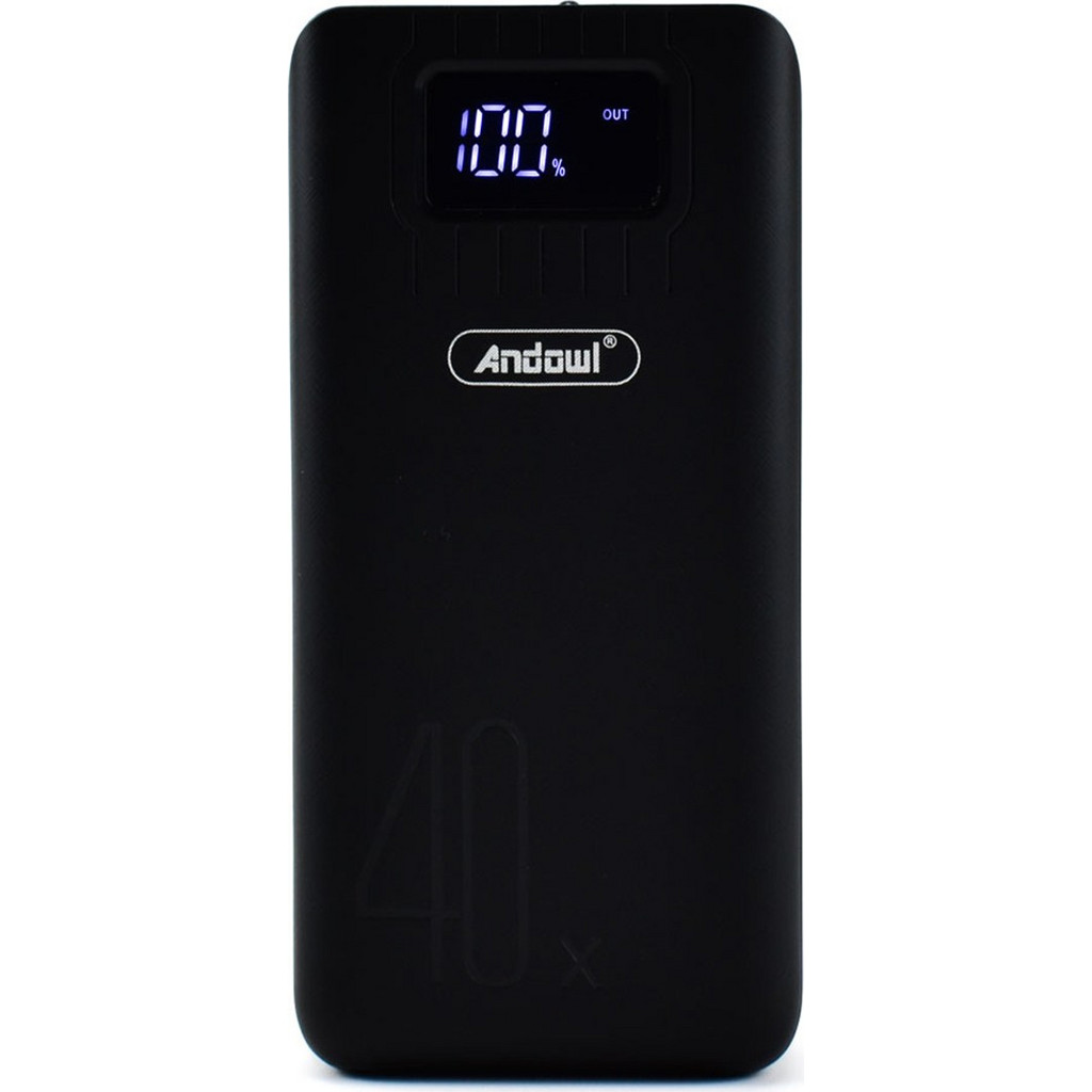 Andowl Q-CD701 Power Bank 40000mAh με 2 Θύρες USB-A Black | BestPrice.gr