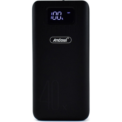 Andowl Q-CD701 Power Bank 40000mAh με 2 Θύρες USB-A Black | BestPrice.gr