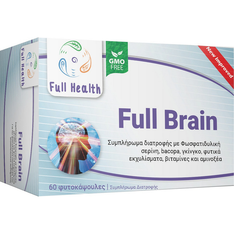 Full Health Full Brain Ιχθυέλαιο 60 Ταμπλέτες | BestPrice.gr