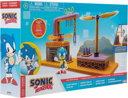 Jakks Pacific Σετ παιχνιδιού Flying Battery Zone Sonic JPA41443 ...