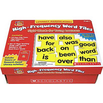Literacy Manipulatives High-Frequency Word Tiles Sight Words for Young ...