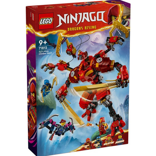 Lego Ninjago Kai's Ninja Climber Mech για 9+ Ετών 71812 | BestPrice.gr