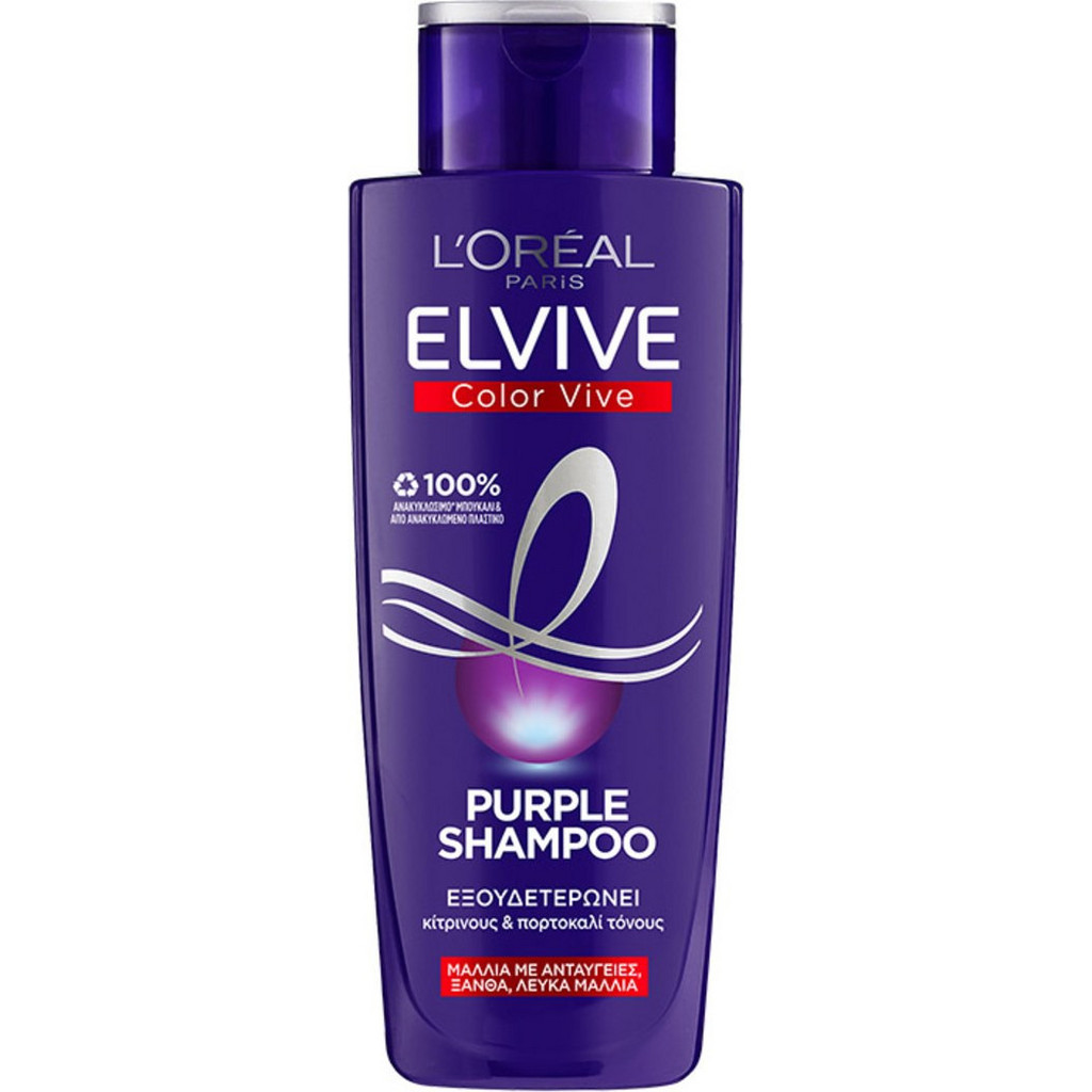L'Oreal Paris Elvive Color Vive Purple Σαμπουάν για Προστασία Χρώματος ...