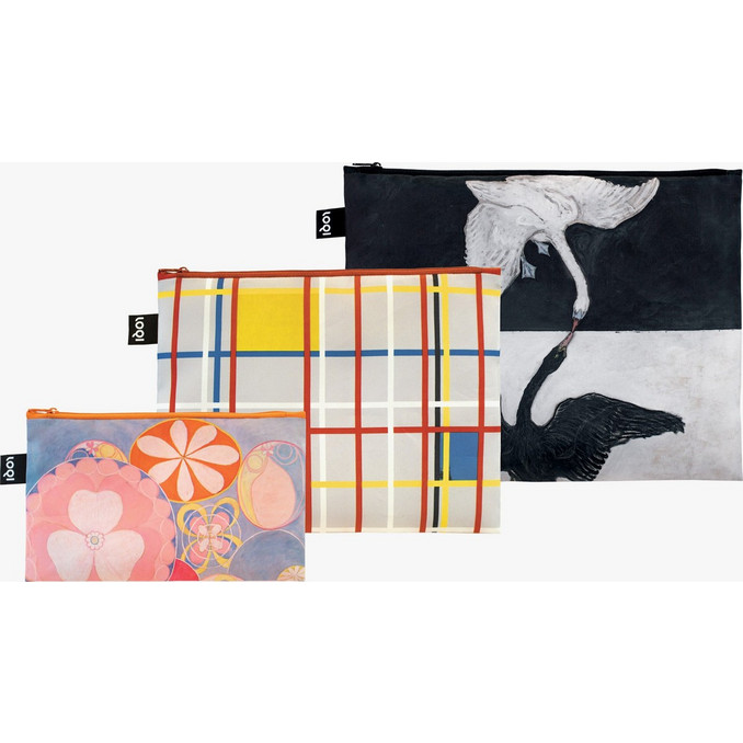 Loqi Klint Mondrian ZP.KL.MO Σετ Γυναικείο Νεσεσέρ με Θήκες Πολύχρωμο ...