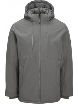 Jack & Jones Ανδρικό Μπουφάν Χειμωνιάτικο Softshell Γκρι 12279288 ...
