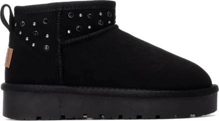 Xti Παιδικά Μποτάκια Μαύρα με Γούνα 151392 | BestPrice.gr