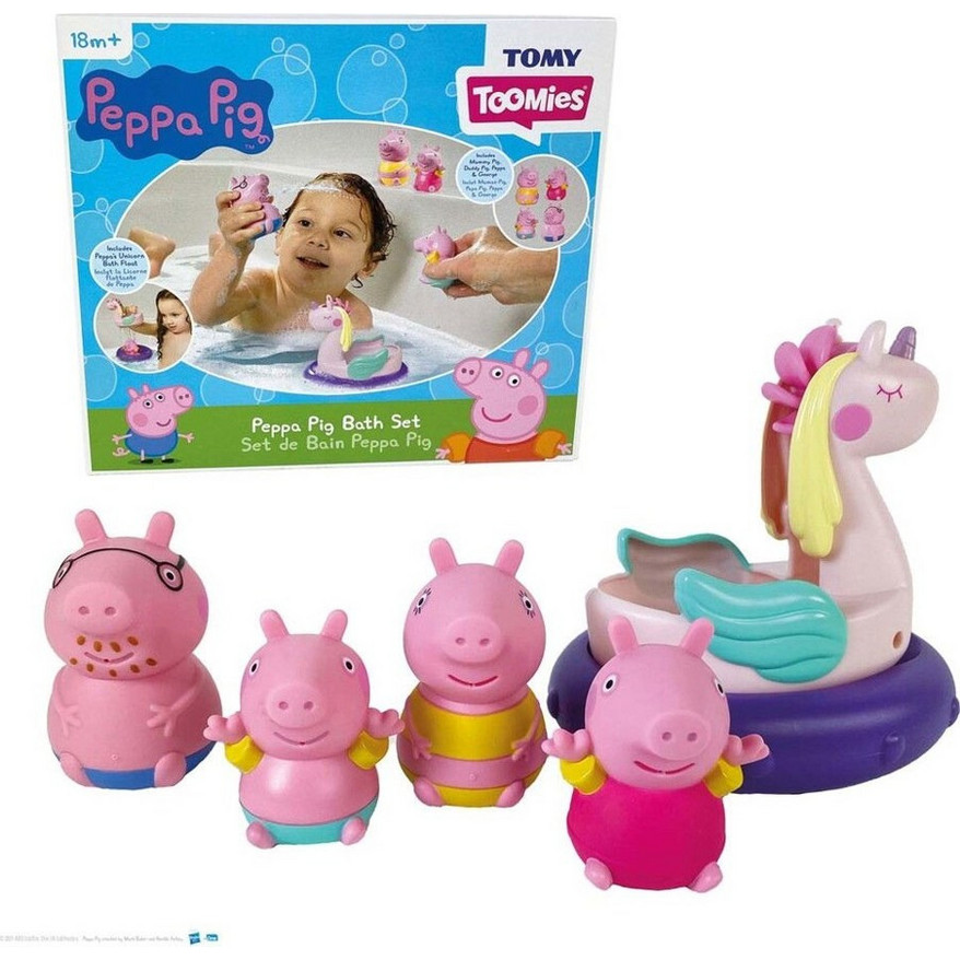 Tomy Toomies Peppa Pig Σετ Μπουγελόφατσες 18+ Μηνών 5τμχ | BestPrice.gr