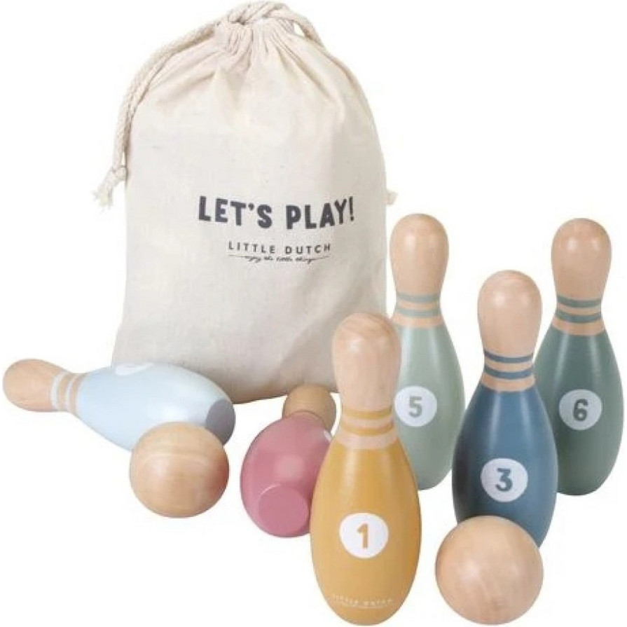 Little Dutch Ξύλινο Παιχνίδι Bowling LD7110 | BestPrice.gr
