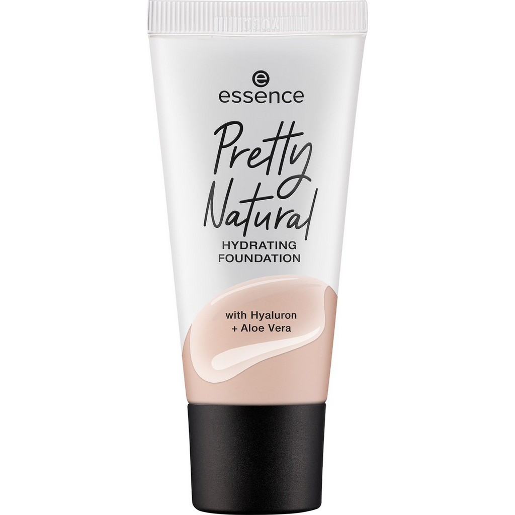 Essence Pretty Natural Hydrating 040 Neutral Vanilla Liquid Foundation ...