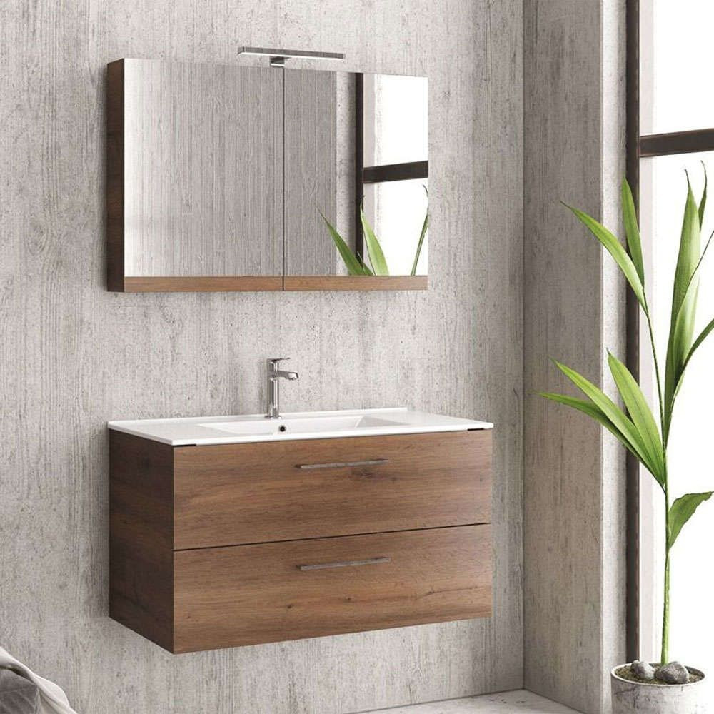 Karag Έπιπλο Μπάνιου Elsa 60 59x45x48cm Brown 8702 | BestPrice.gr
