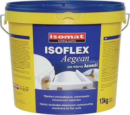 Isomat Isoflex Aegean Ελαστομερές Επαλειφόμενο Υβριδικό Στεγανωτικό ...