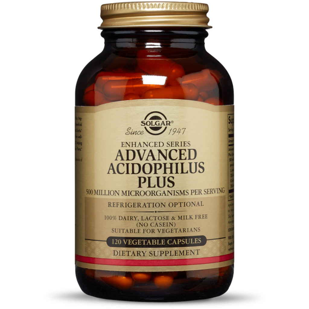 Solgar Advanced Acidophilus Plus 120 Κάψουλες | BestPrice.gr